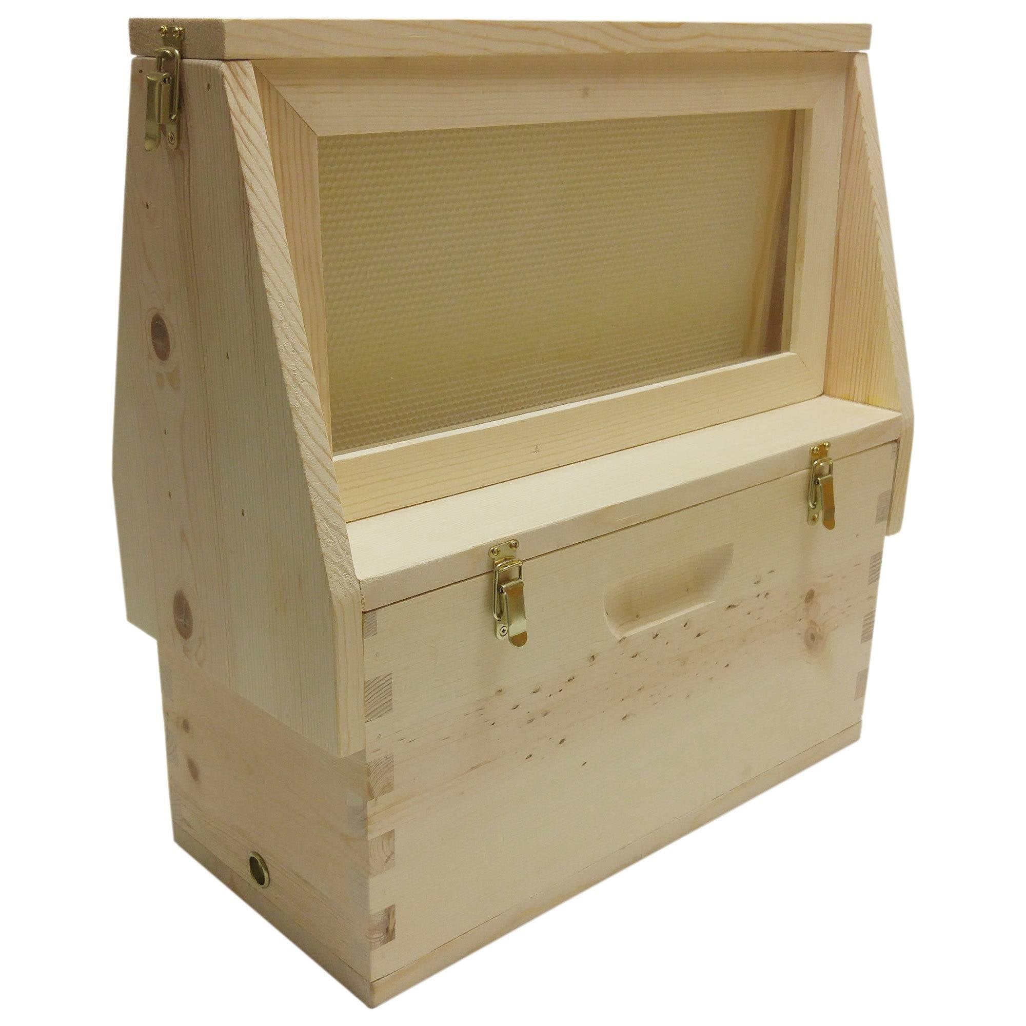 The 6 deep frame bee observation hive is a great way to watch your bees ...